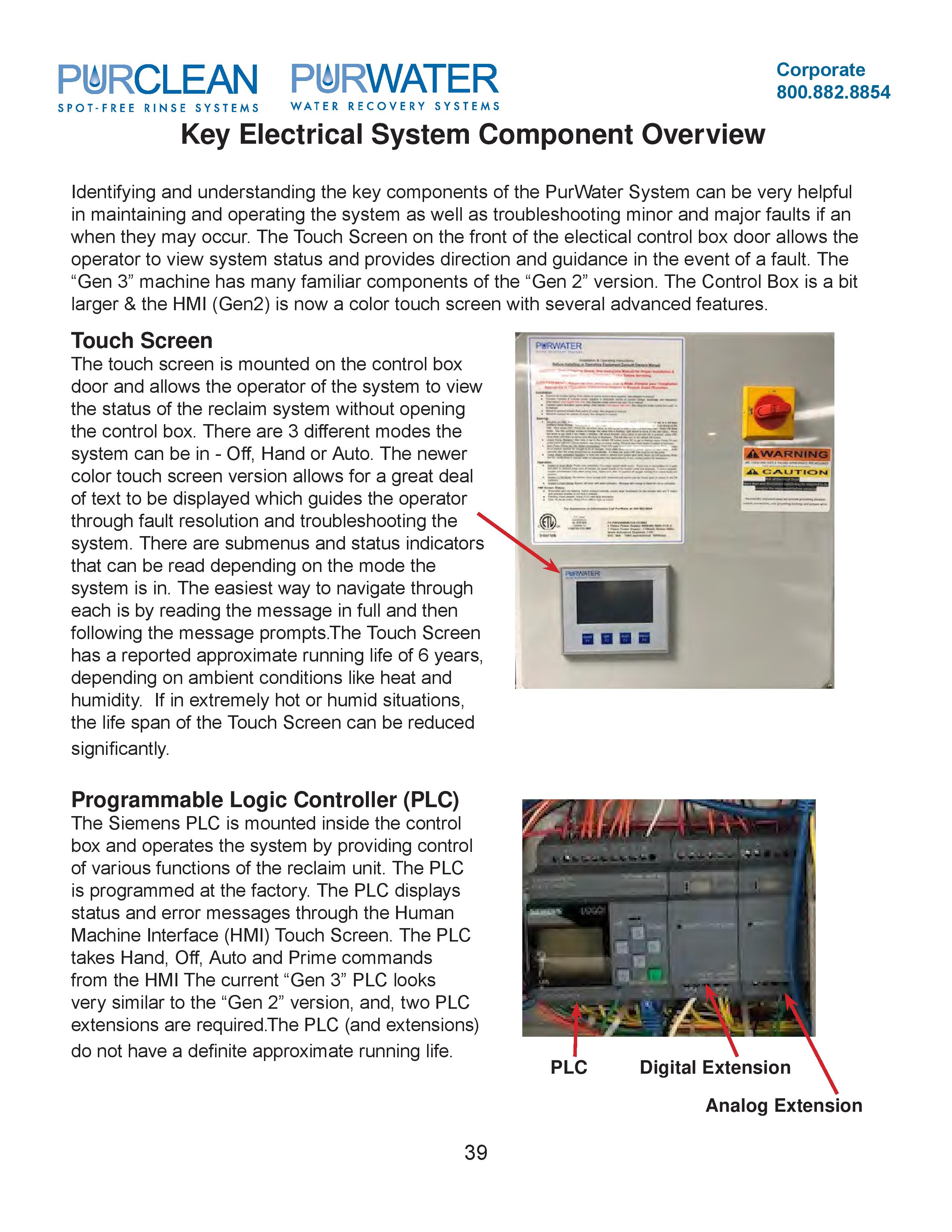 Operator Manual: Purclean Reclaim Gen 3 – Tommy Car Wash Systems