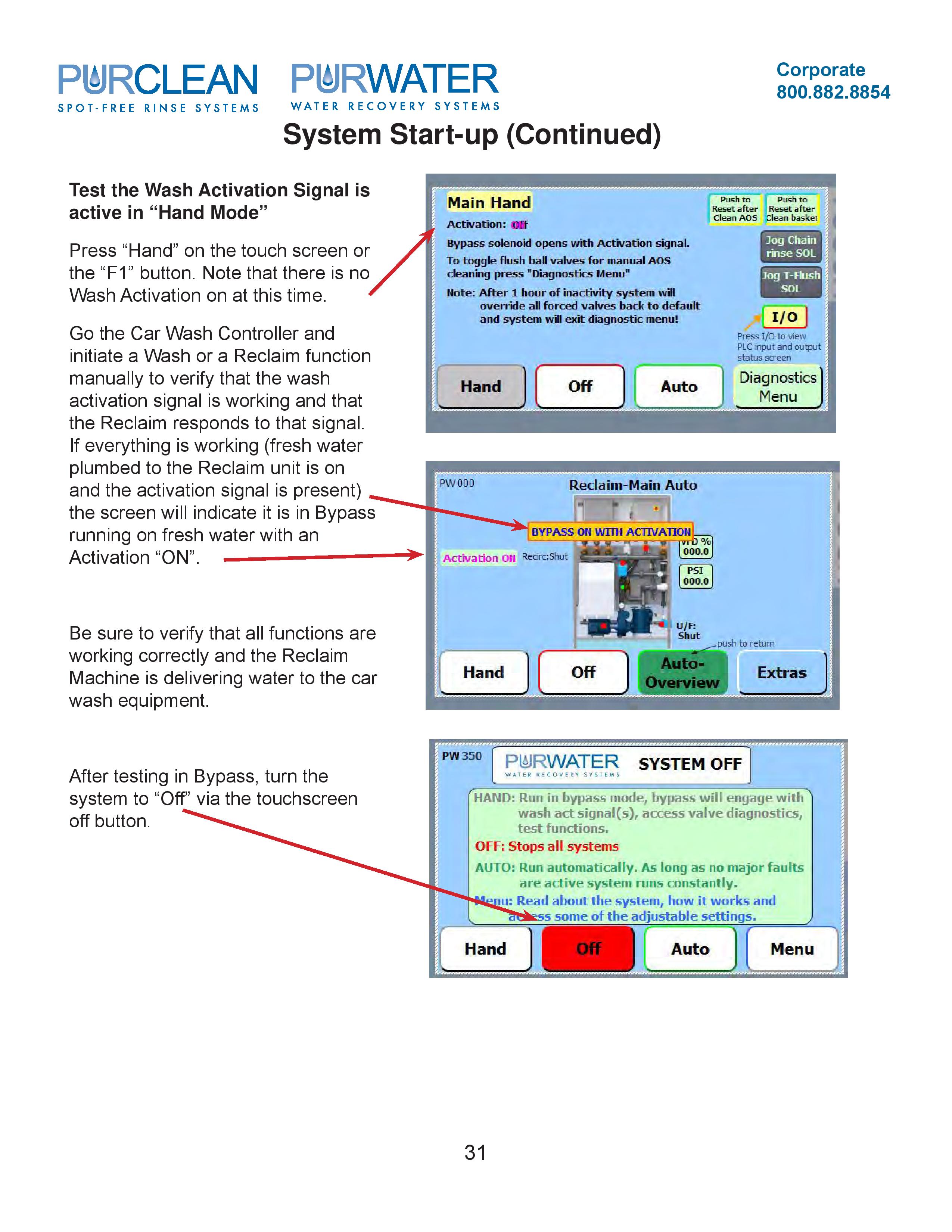 Operator Manual: Purclean Reclaim Gen 3 – Tommy Car Wash Systems