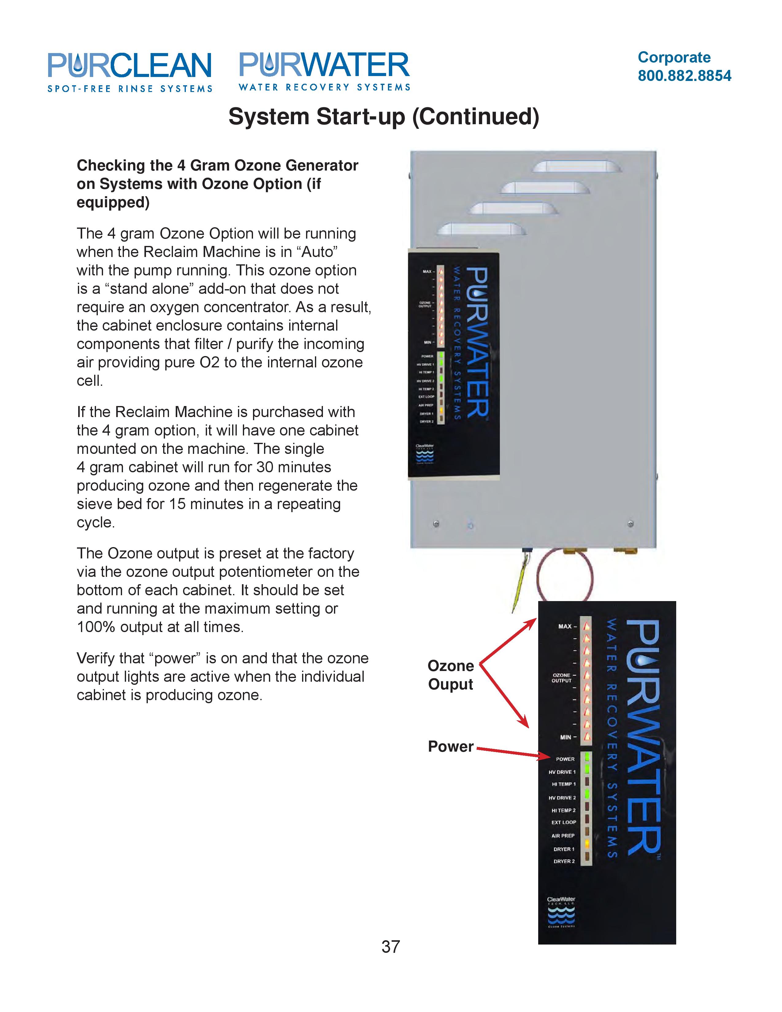 Operator Manual: Purclean Reclaim Gen 3 – Tommy Car Wash Systems