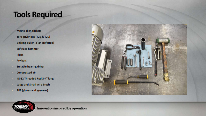 Vacuum Motor Cleaning and Maintenance – Tommy Car Wash Systems