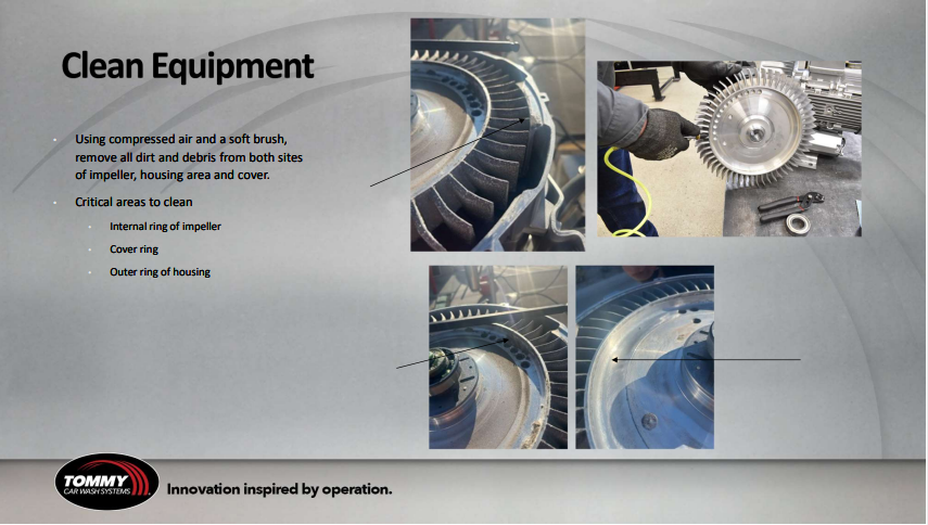 Vacuum Motor Cleaning and Maintenance – Tommy Car Wash Systems