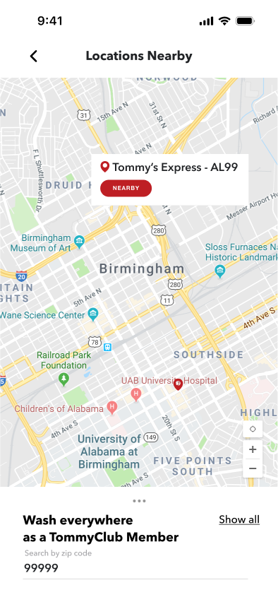 Find locations nearby – Tommy Car Wash Systems
