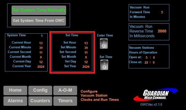 Work Instruction - How to Change the Time in the Vacuum PLC HMI – Tommy ...