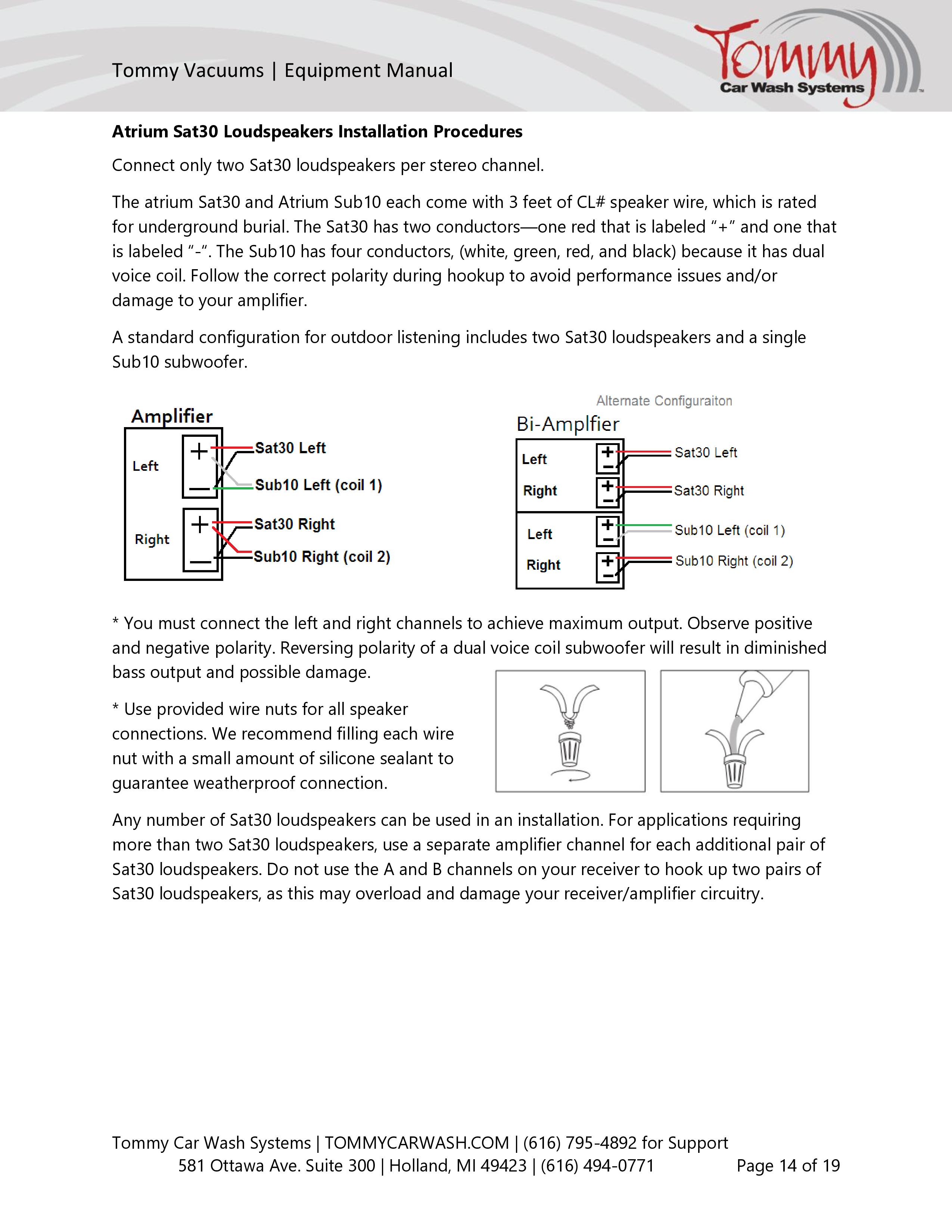 Operator Manual: Tommy Car Wash Systems Vacuum Stations – Tommy Car ...