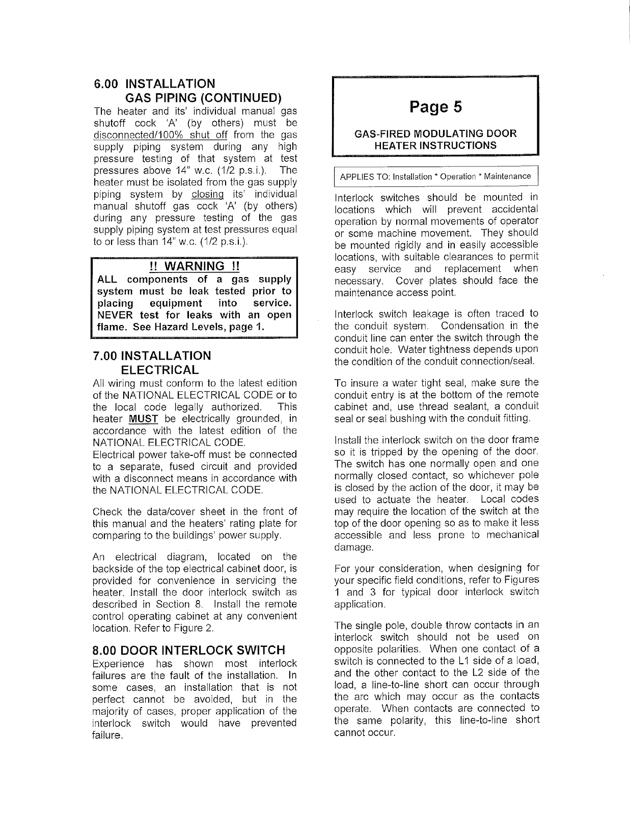 Operator Manual: Solaronics Heated Blower – Tommy Car Wash Systems