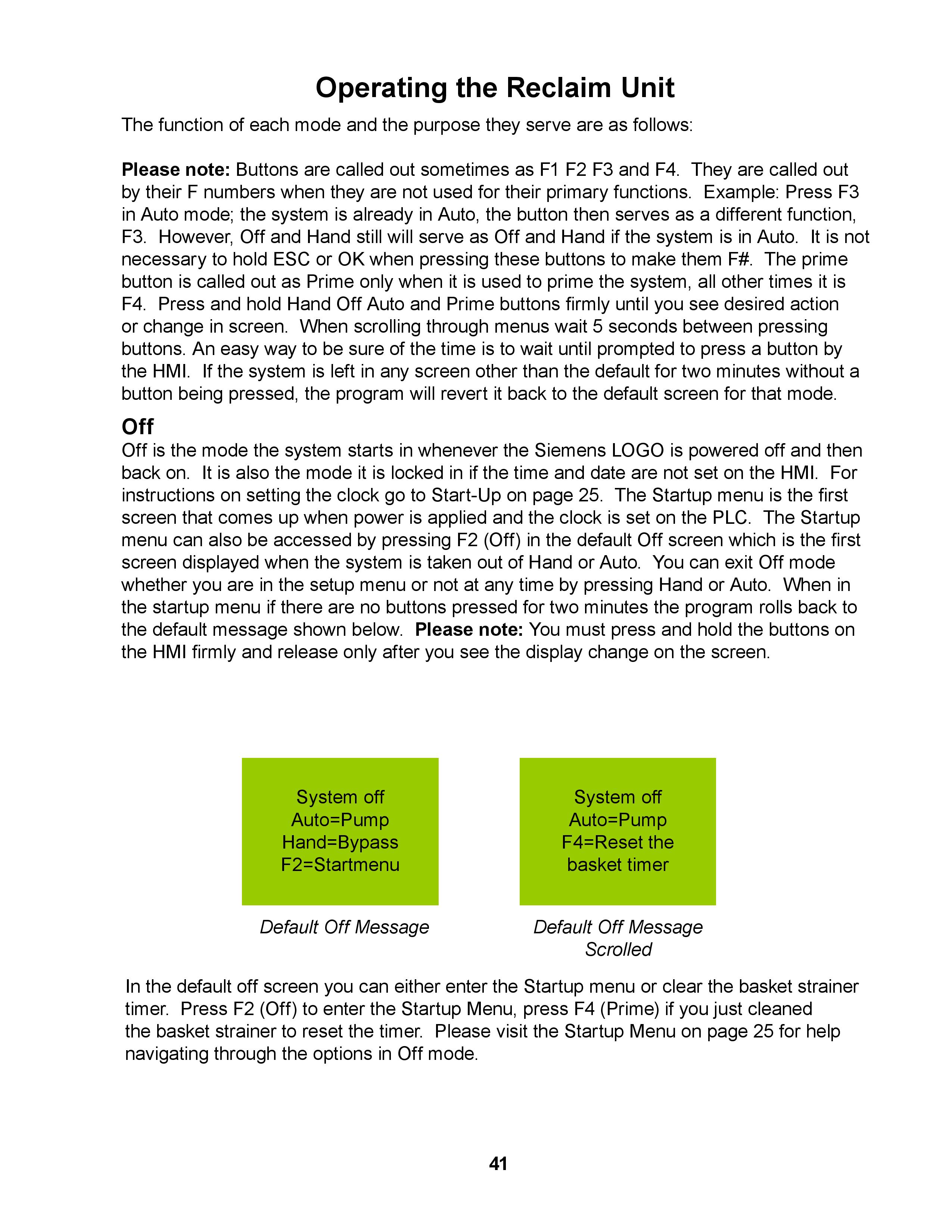 Operator Manual: Purclean Reclaim Gen 2 – Tommy Car Wash Systems