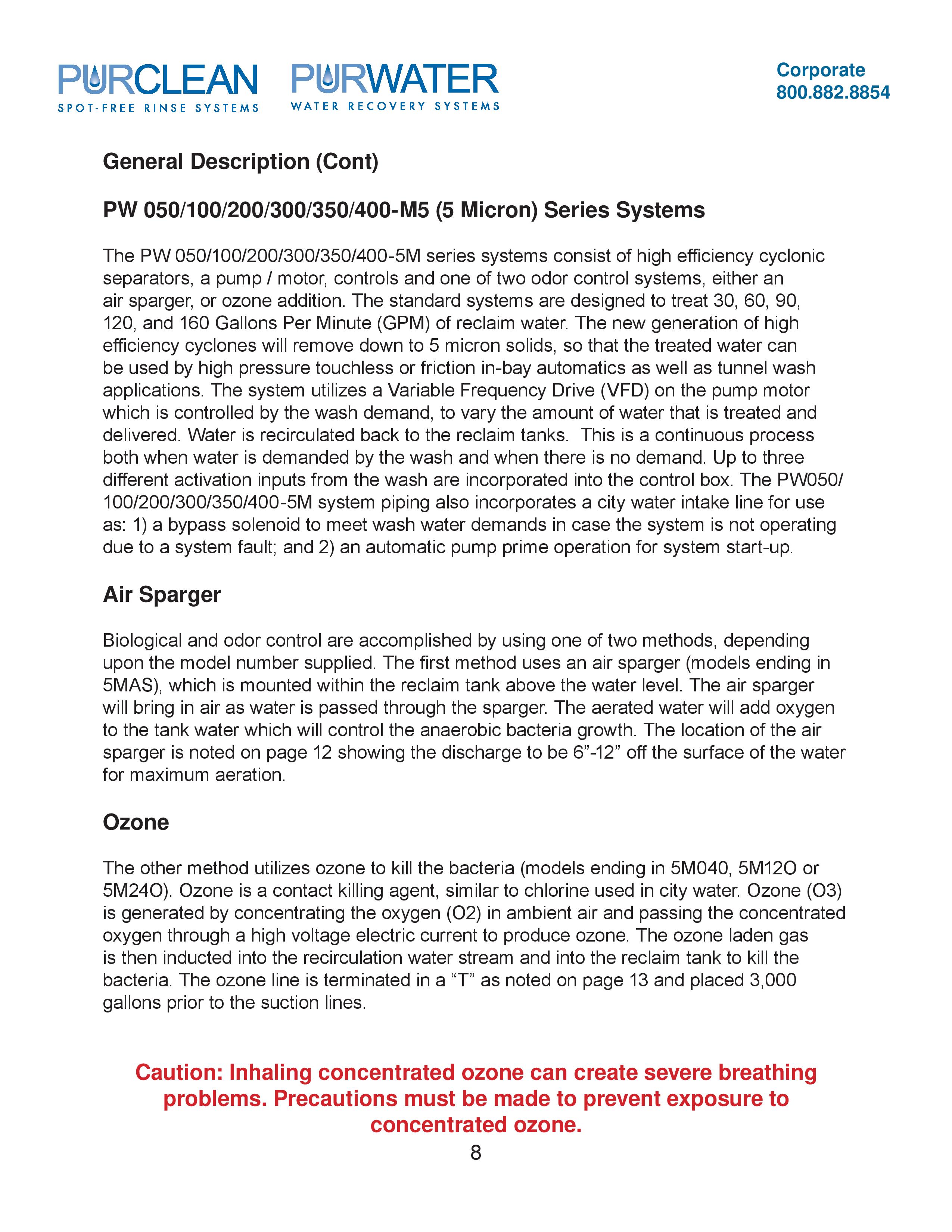 Operator Manual: Purclean Reclaim Gen 3 – Tommy Car Wash Systems
