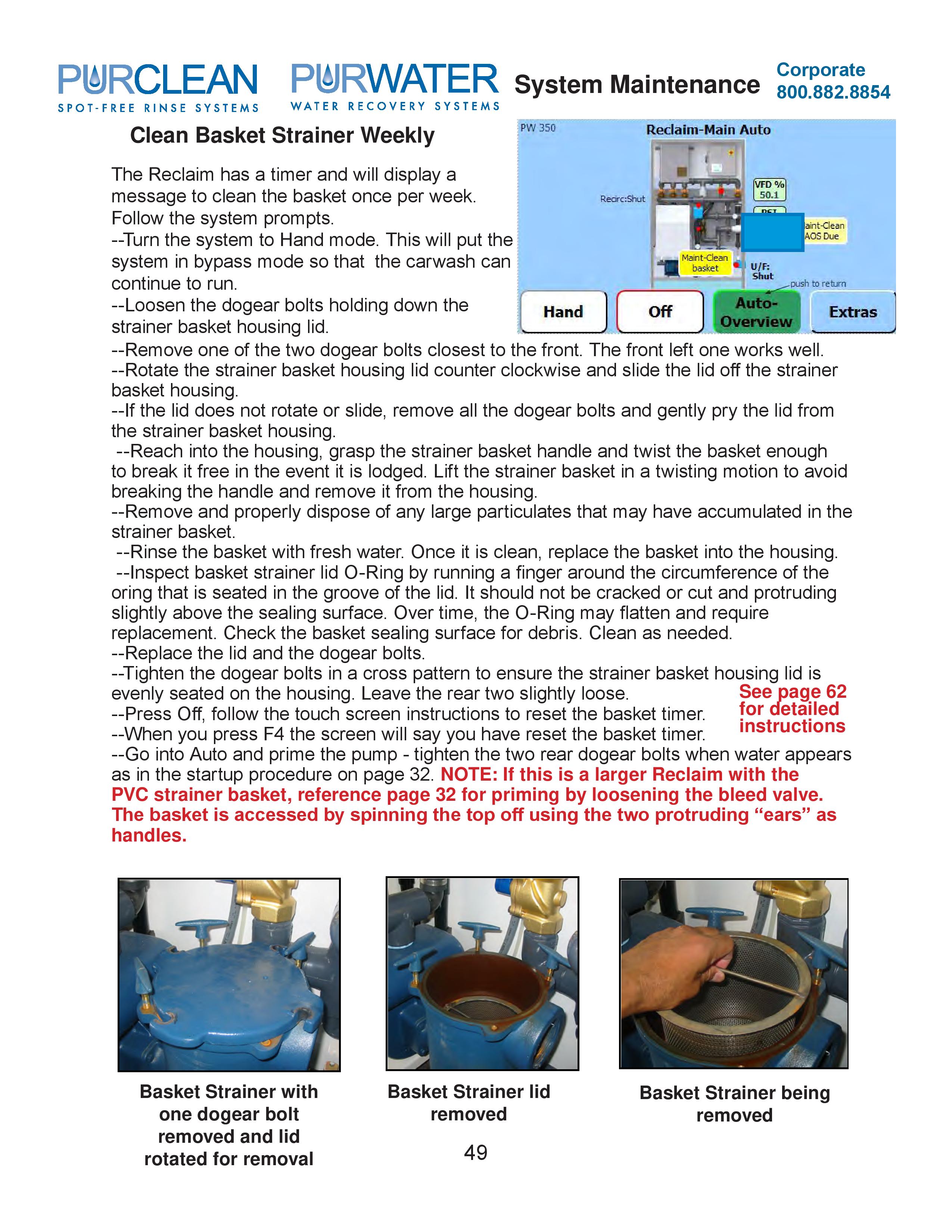 Operator Manual: Purclean Reclaim Gen 3 – Tommy Car Wash Systems