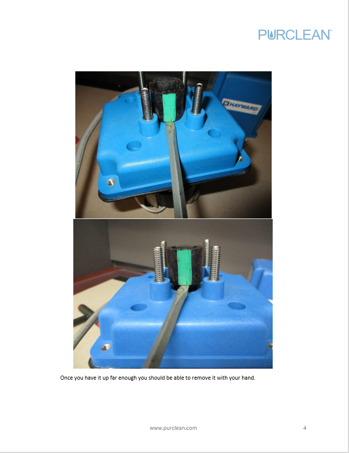 PurClean: Hayward Motorized Ball Valve Disassembly – Tommy Car Wash Systems