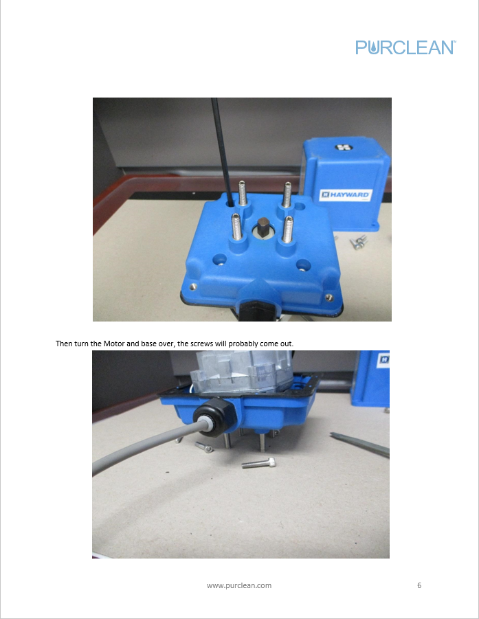 PurClean: Hayward Motorized Ball Valve Disassembly – Tommy Car Wash Systems