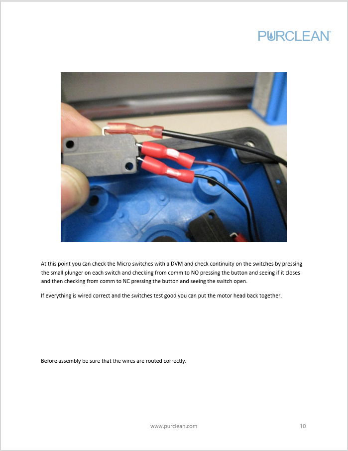 PurClean: Hayward Motorized Ball Valve Disassembly – Tommy Car Wash Systems
